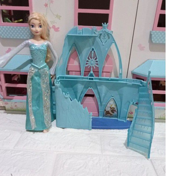 Jual barbie frozen dan castle frozen | Shopee Indonesia