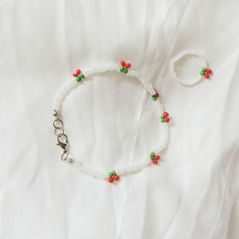 Jual Cherry Series | Gelang Manik Manik | Korean Beads | Shopee Indonesia Jual Cherry Series | Gelang Manik Manik | Korean Beads | Shopee Indonesia