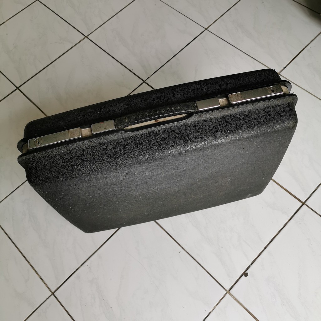 Jual Koper Samsonite Hitam Black Unik Kuno Vintage Original | Shopee ...