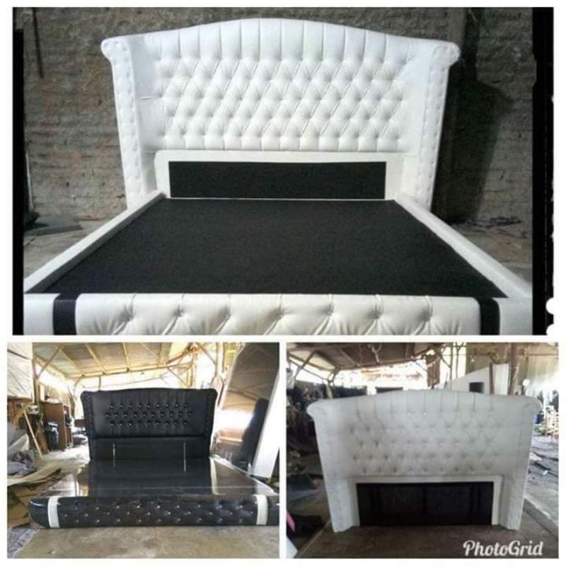 Jual Divan Box Minimalis Sandaran Full tanpa Kasur Matras Ranjang ...