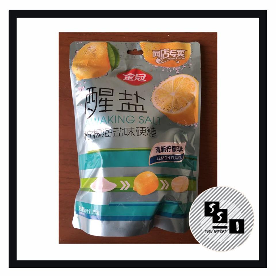 Jual Lemon Candy Awaking Salt / Permen Lemon dan Grapefruit/ sea Salt ...
