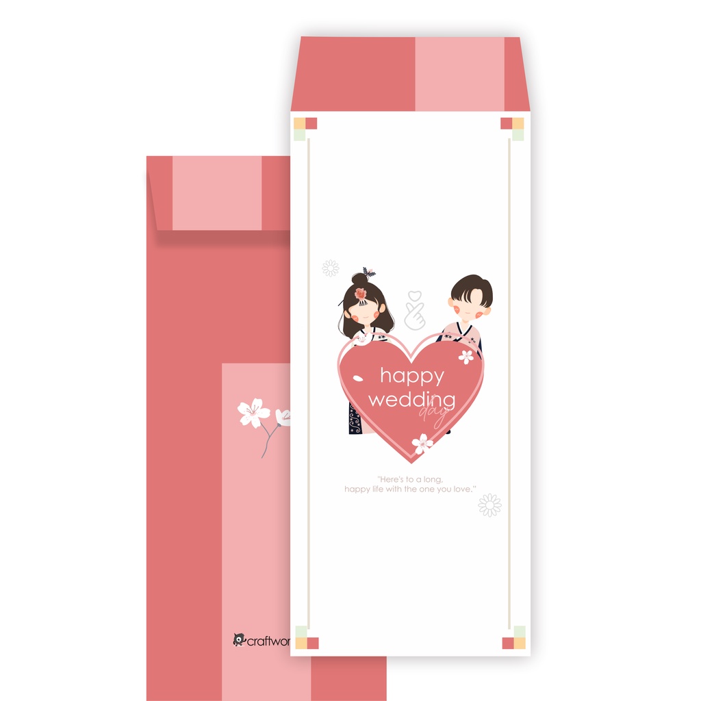Jual ANGPAO WEDDING PANJANG | CUSTOM / TEMPLATE | Shopee Indonesia