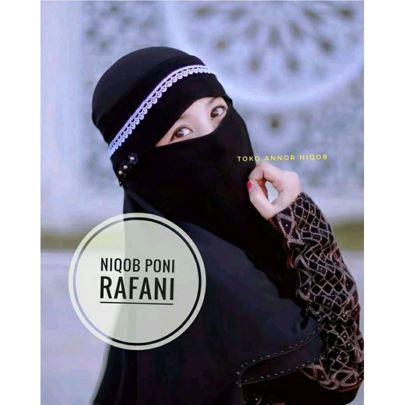 Jual niqab poni rafani by alnoor niqob | Shopee Indonesia