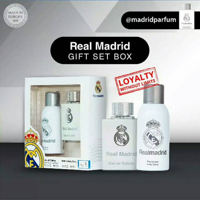Jual Parfum Real Madrid Parfum Gift Set Original | Shopee Indonesia