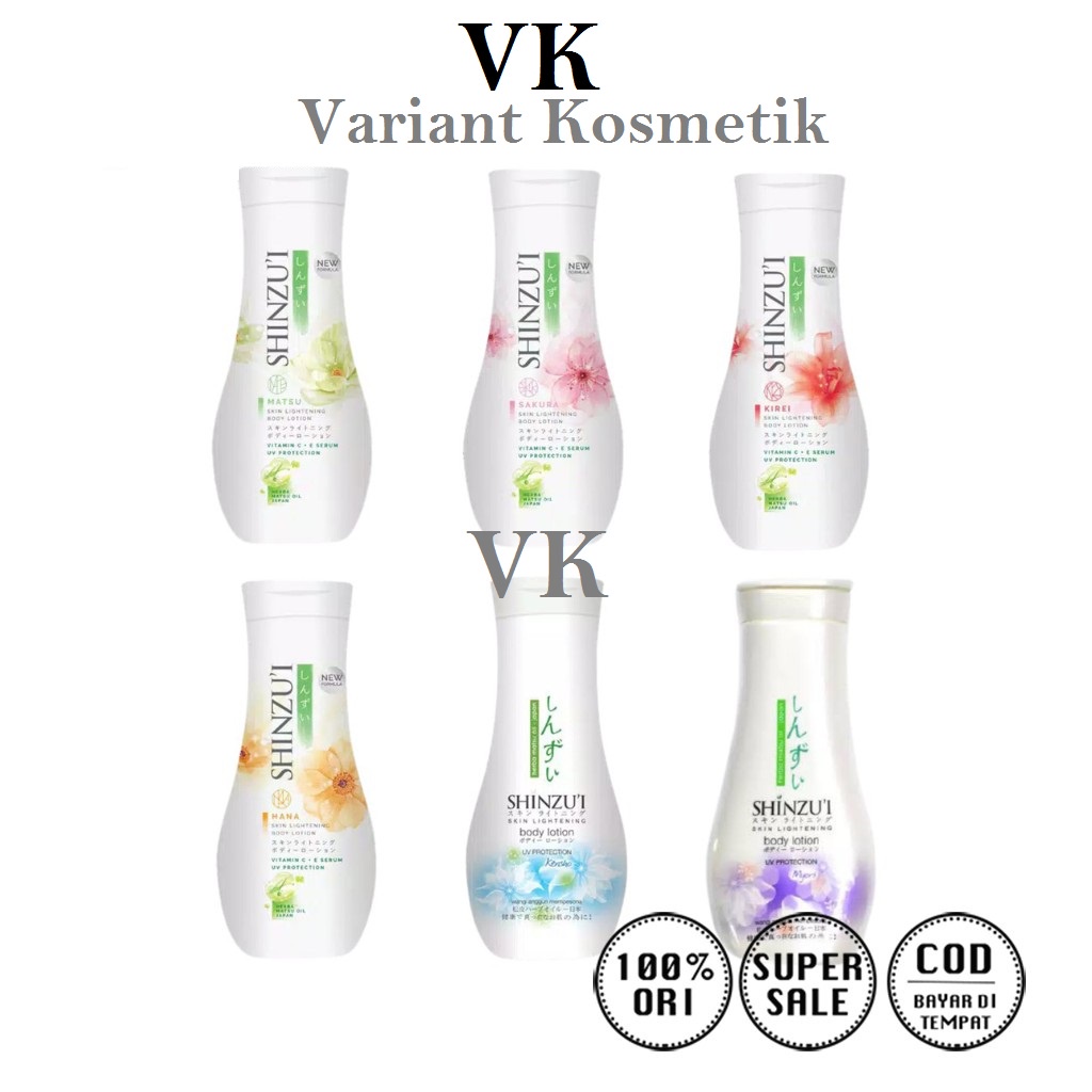 Jual SHINZUI'I Skin Lightening Hand & Body Lotion Shinzui - 210 ML ...