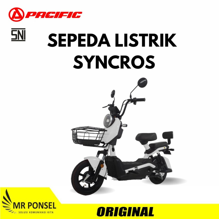 Jual SEPEDA LISTRIK SYNCROS by Pacific selis | Shopee Indonesia