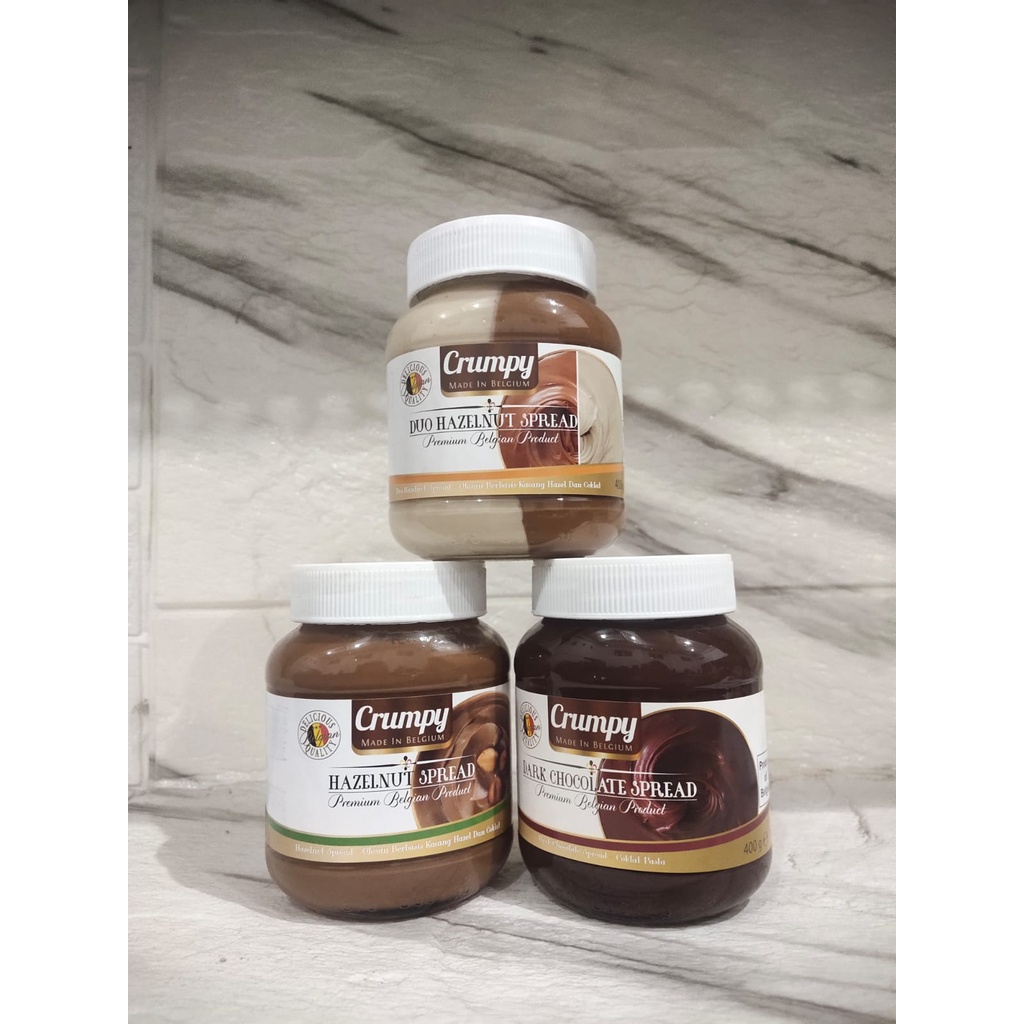 Jual Crumpy Chocolate Hazelnut Spread (Jar) - Selai Coklat Nikmat Untuk ...