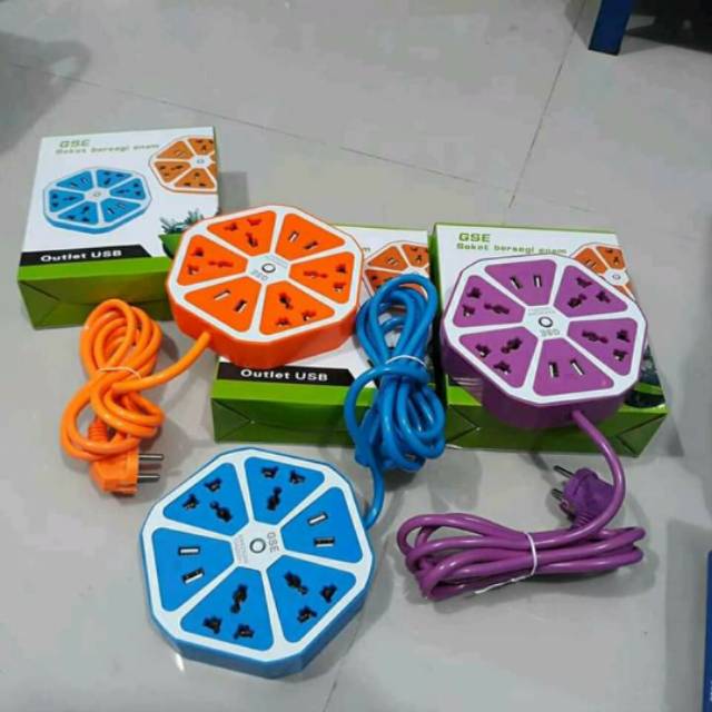 Jual SOKET LISTRIK SEGI ENAM VANSTAR COLOKAN LISTRIK ADAPTOR | Shopee ...