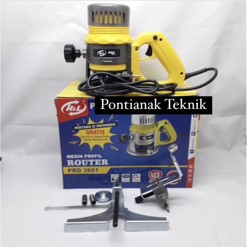 Jual Mesin ROUTER TRIMMER KAYU BESAR 3601 H&L - MESIN PROFIL BESAR 1 ...