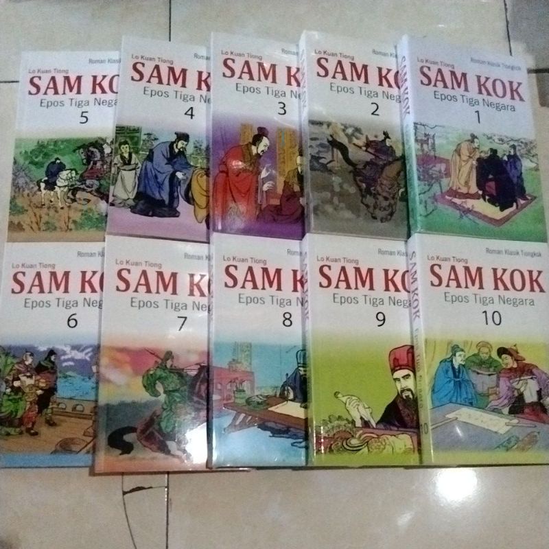 Jual SAM KOK,,Epos Tiga Negara,, (Roman Klasik Tiongkok) Edisi Lengkap ...