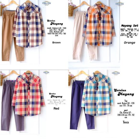 Jual Mayang Set by CHA-CHA COLLECTION ( COD ) | Shopee Indonesia