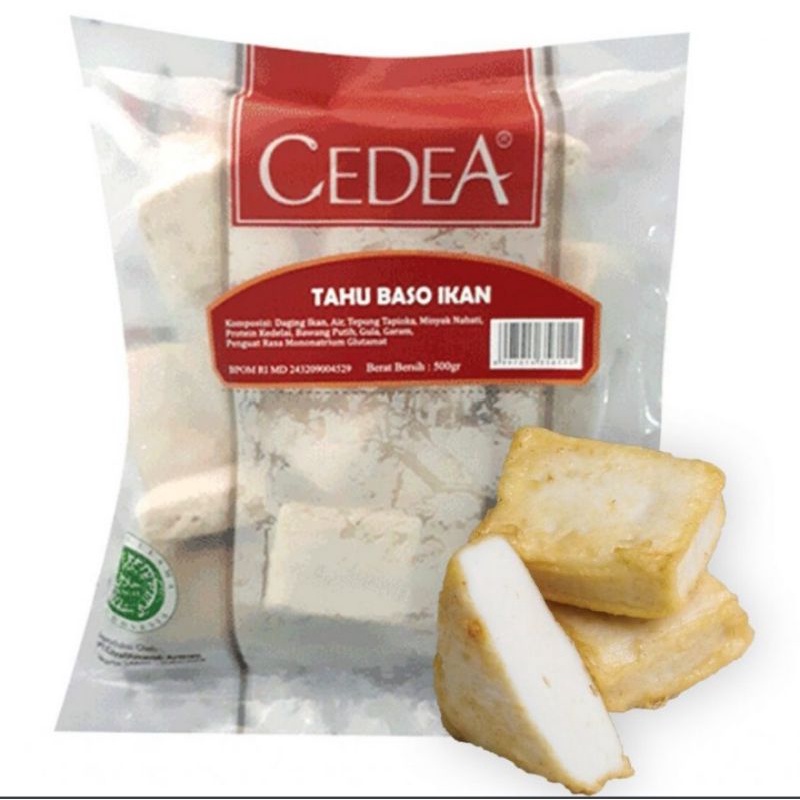 Jual Cedea Tahu Bakso Ikan (Frozen Food) 500 gr | Shopee Indonesia