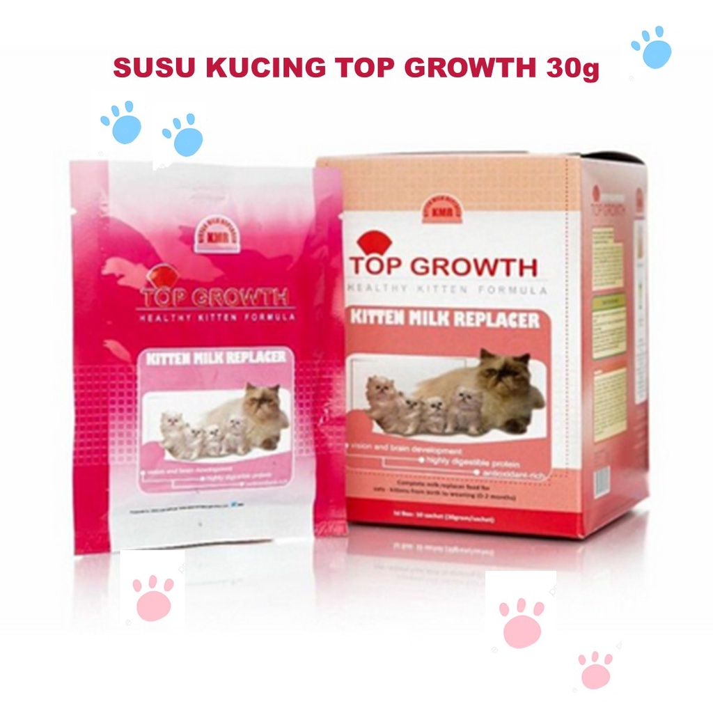 Jual susu Kucing Top Growth Susu Kitten Susu Bayi Kucing Cat Milk ...