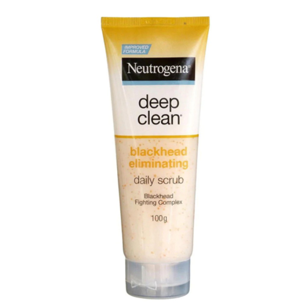 Jual Neutrogena Deep Clean Blackhead Eliminating Daily Scrub [100 g ...
