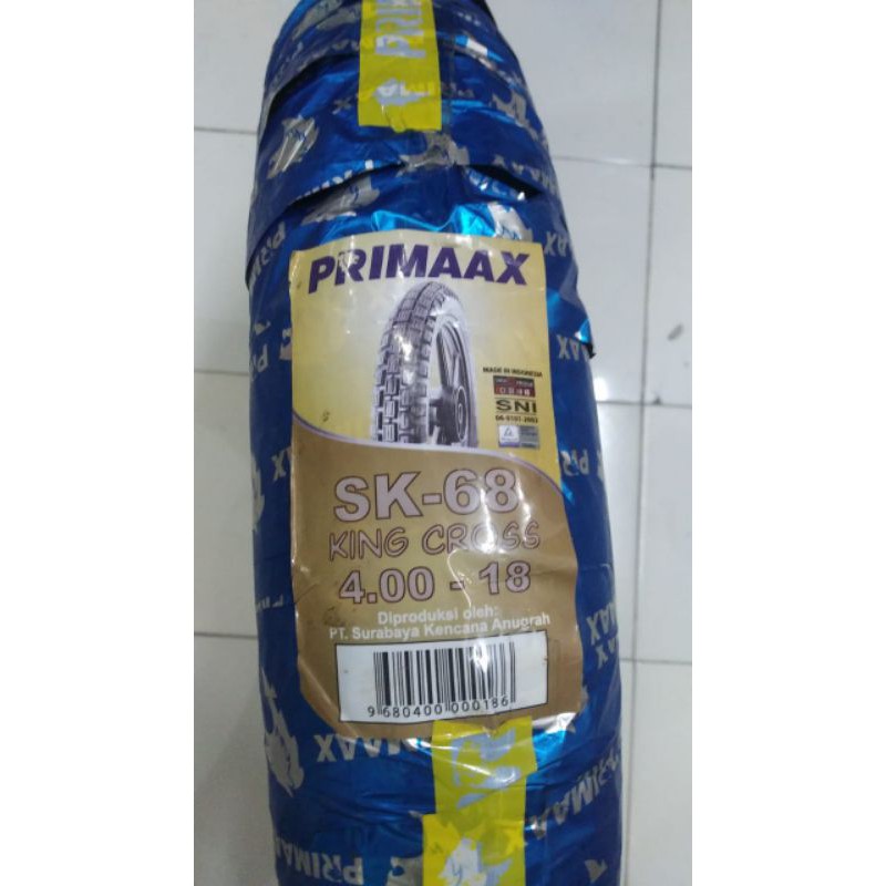 Jual Ban luar 400 18 primax primax king cross sk68 sk 68 | Shopee Indonesia
