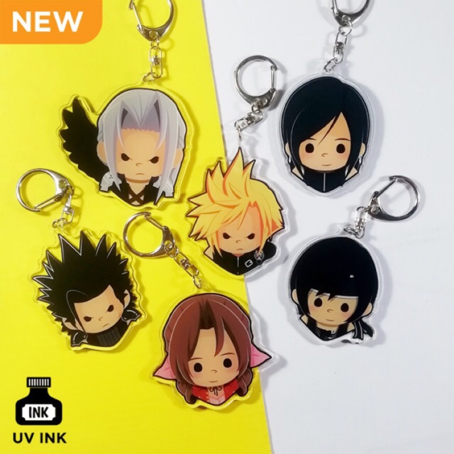 Jual Gantungan Kunci Final Fantasy VII / Keychain Final Fantasy VII ...