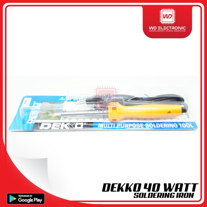 Jual SOLDER DEKKO 40 WATT 60 WATT | Shopee Indonesia