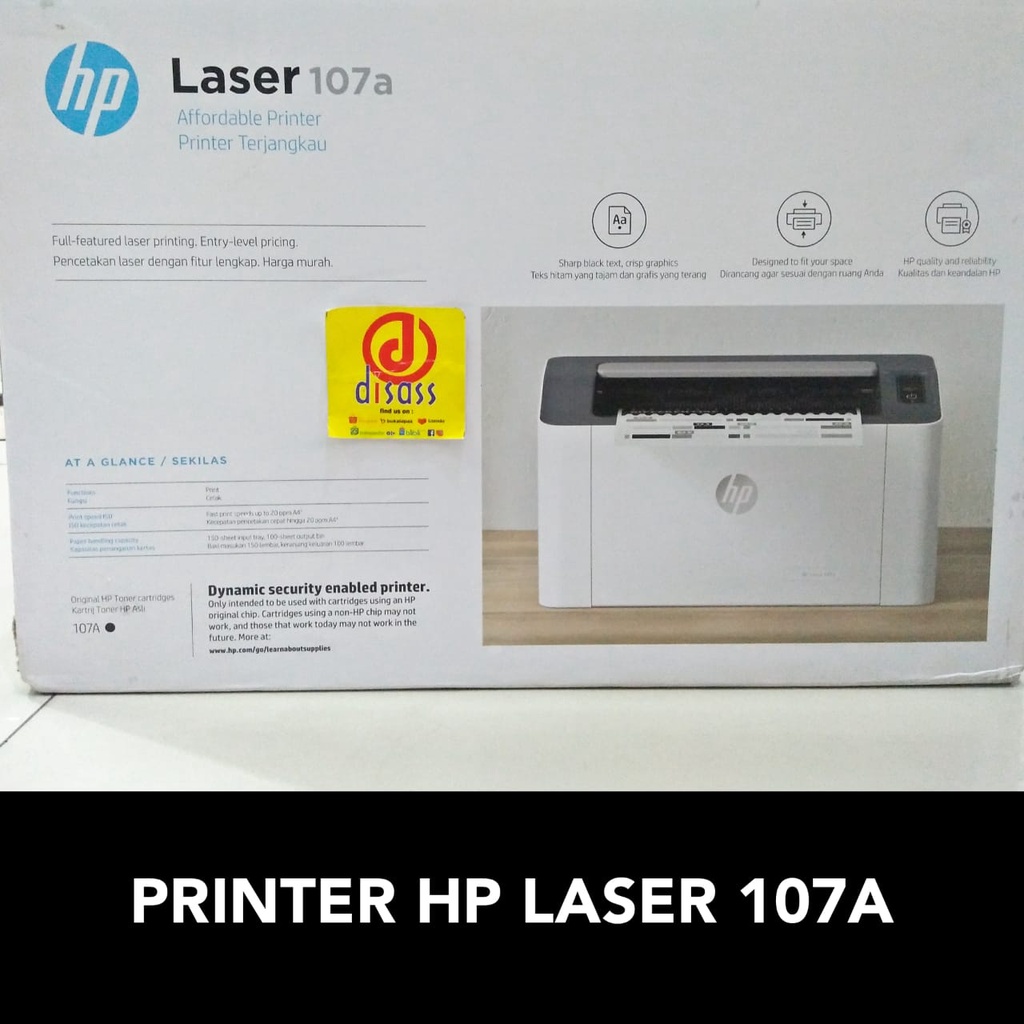 Jual PRINTER HP LASER 107A - DISASS JOGJA | Shopee Indonesia