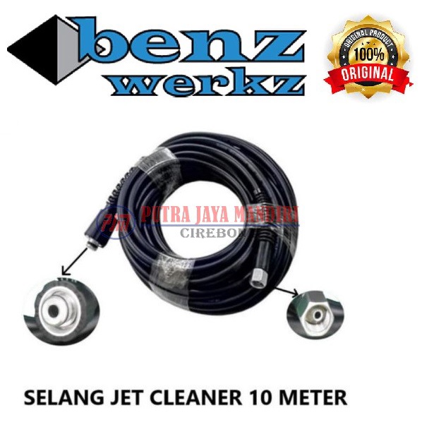 Jual Benz Selang Jet Cleaner 10 Meter / Selang High Pressure 10 Meter ...