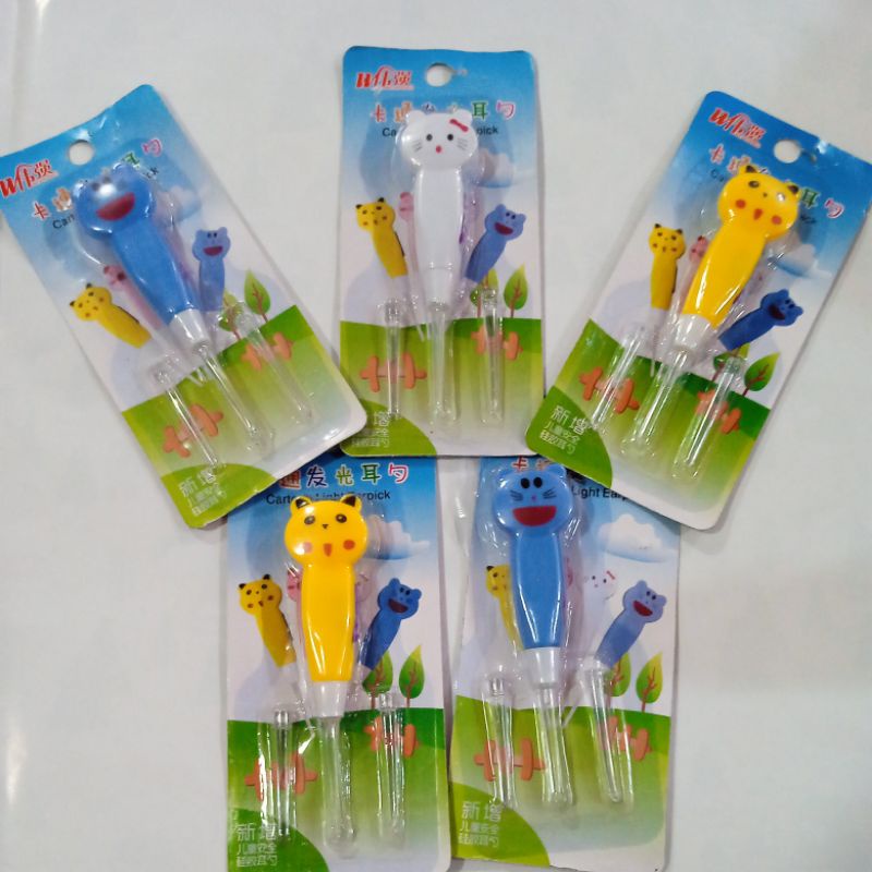Jual pinset telinga led kartun series kerok kuping led | Shopee Indonesia