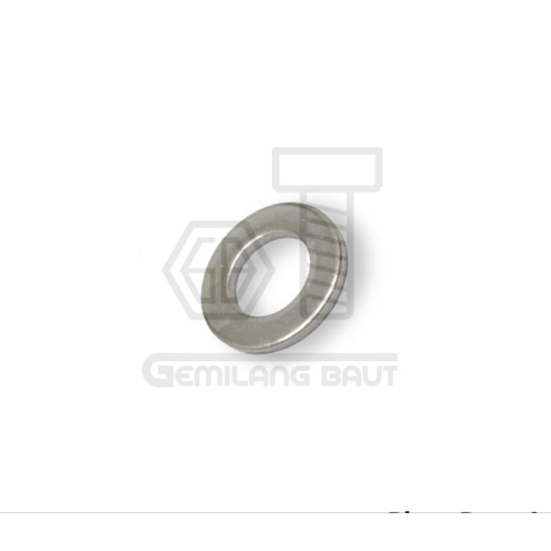 Jual Ring Plat Stainless M10 / Washer Plate Stainless 10MM @100PCS ...