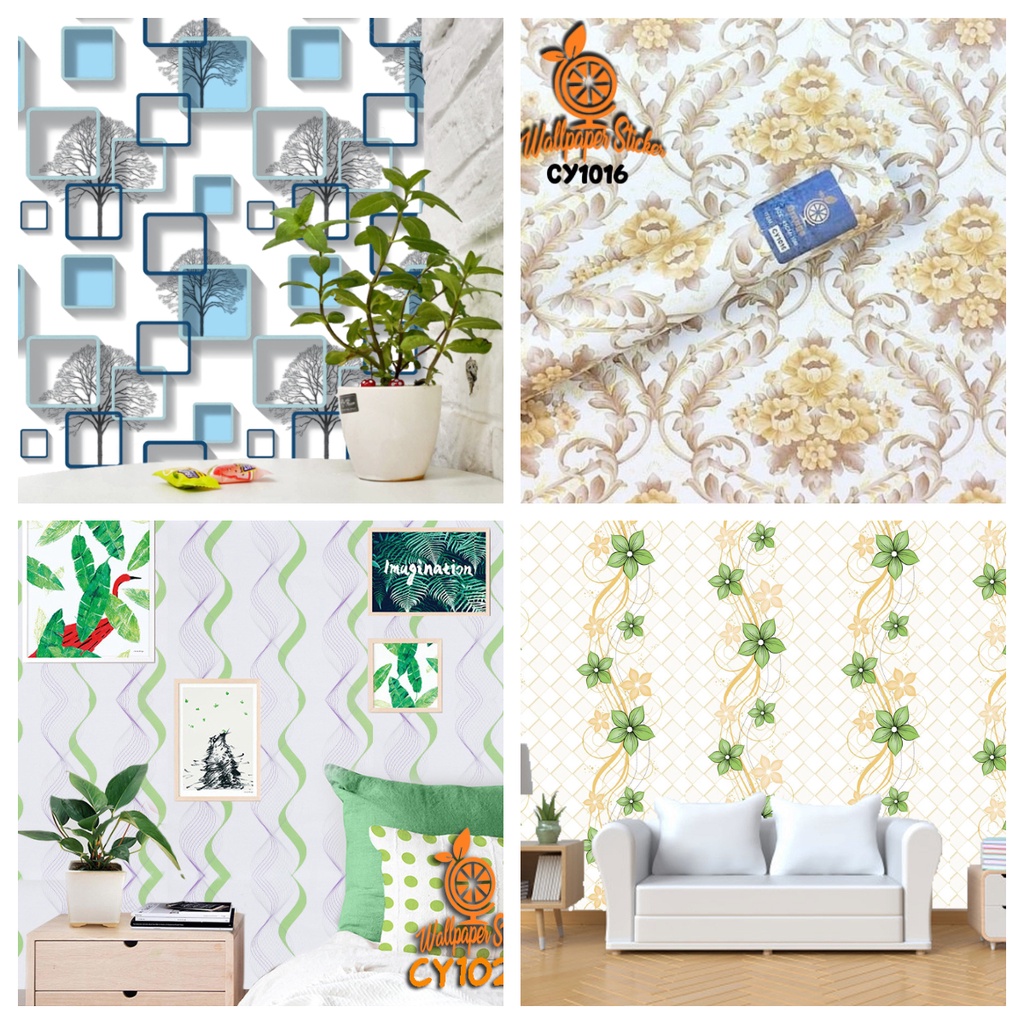 Jual Homedekor Wallpaper Dinding 3D Motif Dan Karakter Premium Quality ...