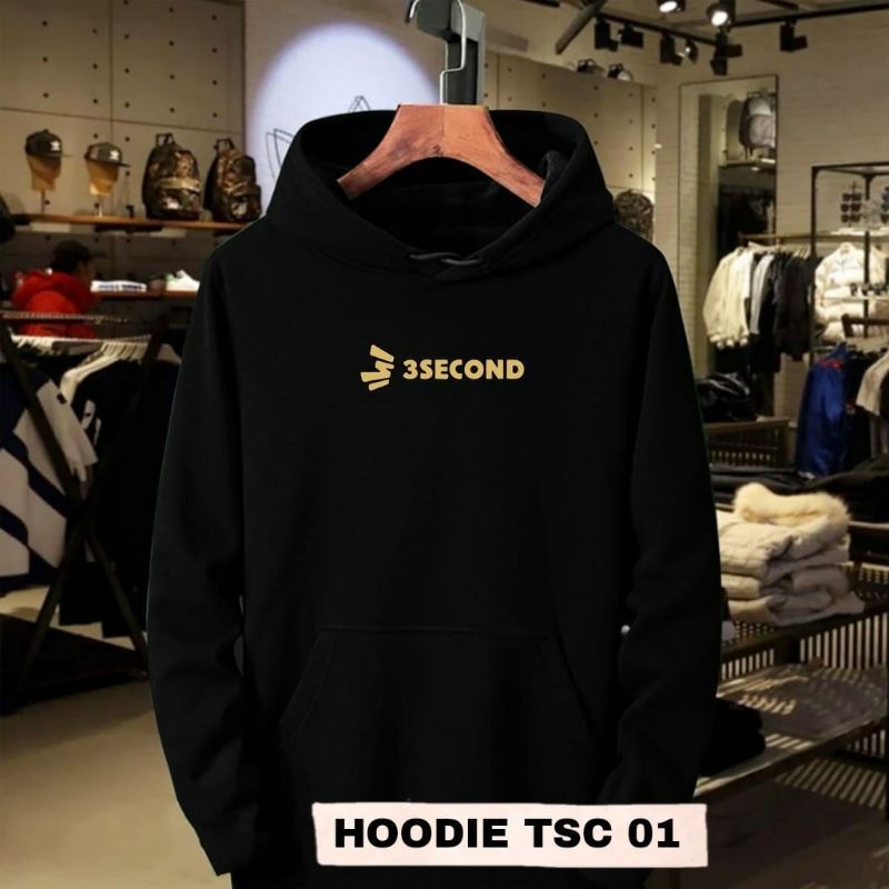 Jual Jaket Sweater Hoodie Jumper Three Second Pullover Oversize ...