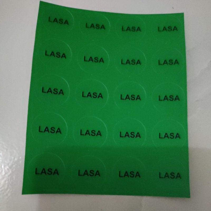 Jual stiker LASA cutting sticker berisi 100 stiker | Shopee Indonesia