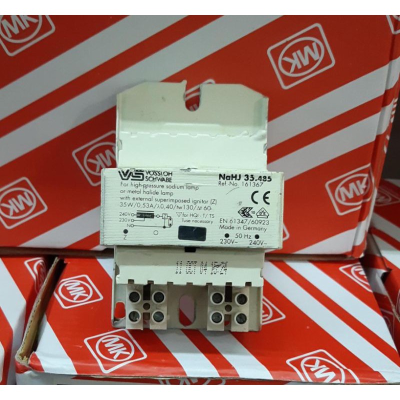 Jual VOSSLOH NaHJ 35.485 BALAST LAMPU METAHILITE 35W | Shopee Indonesia