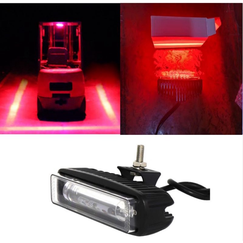 Jual Red Line Light Forklift Lampu Zona merah forklift LED | Shopee ...