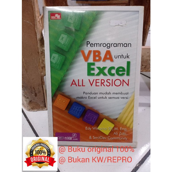 Jual pemrograman vba excel all version | Shopee Indonesia
