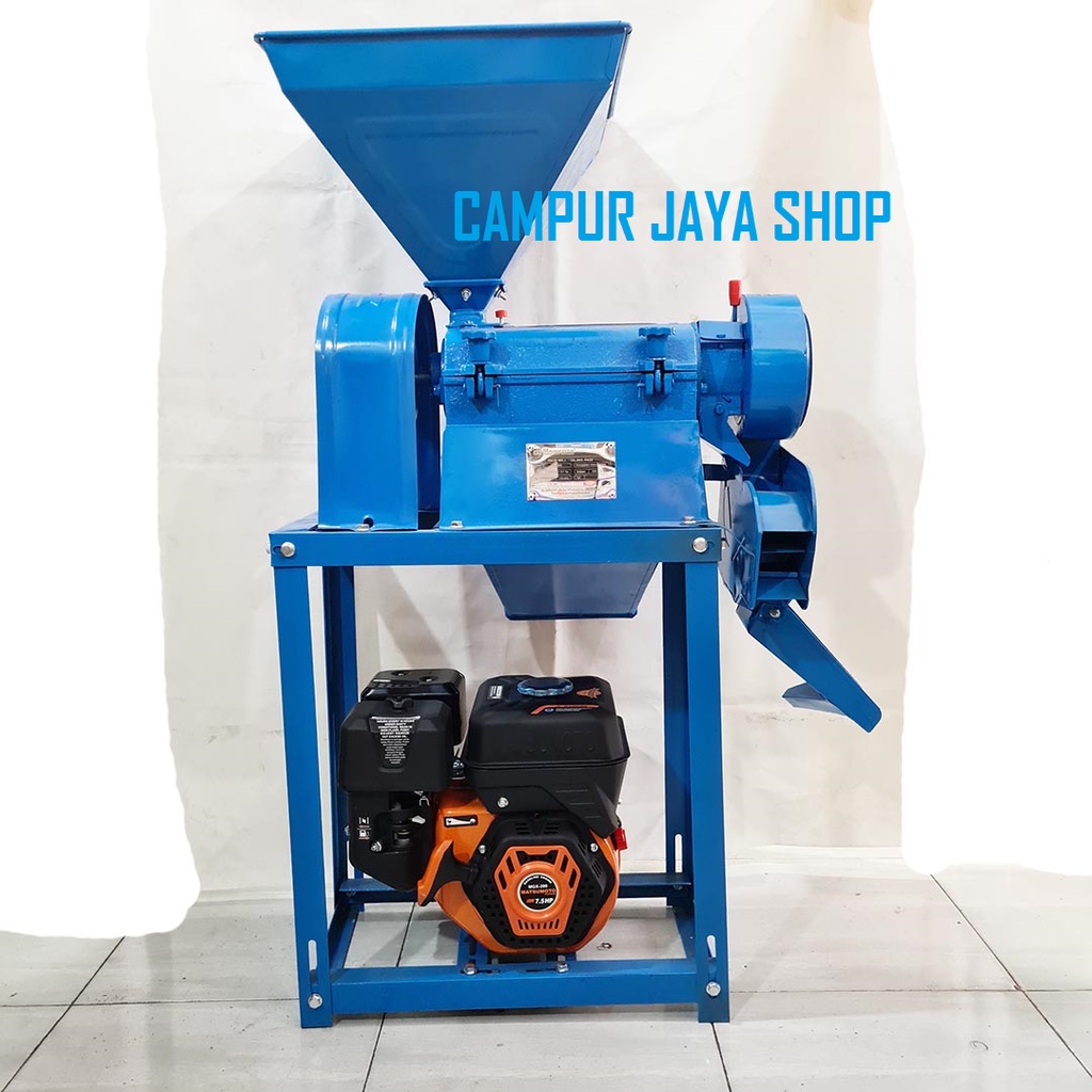 Jual Mesin Penggiling Padi Mahkota KD 350 Engine penggerak Matsumoto 7 ...