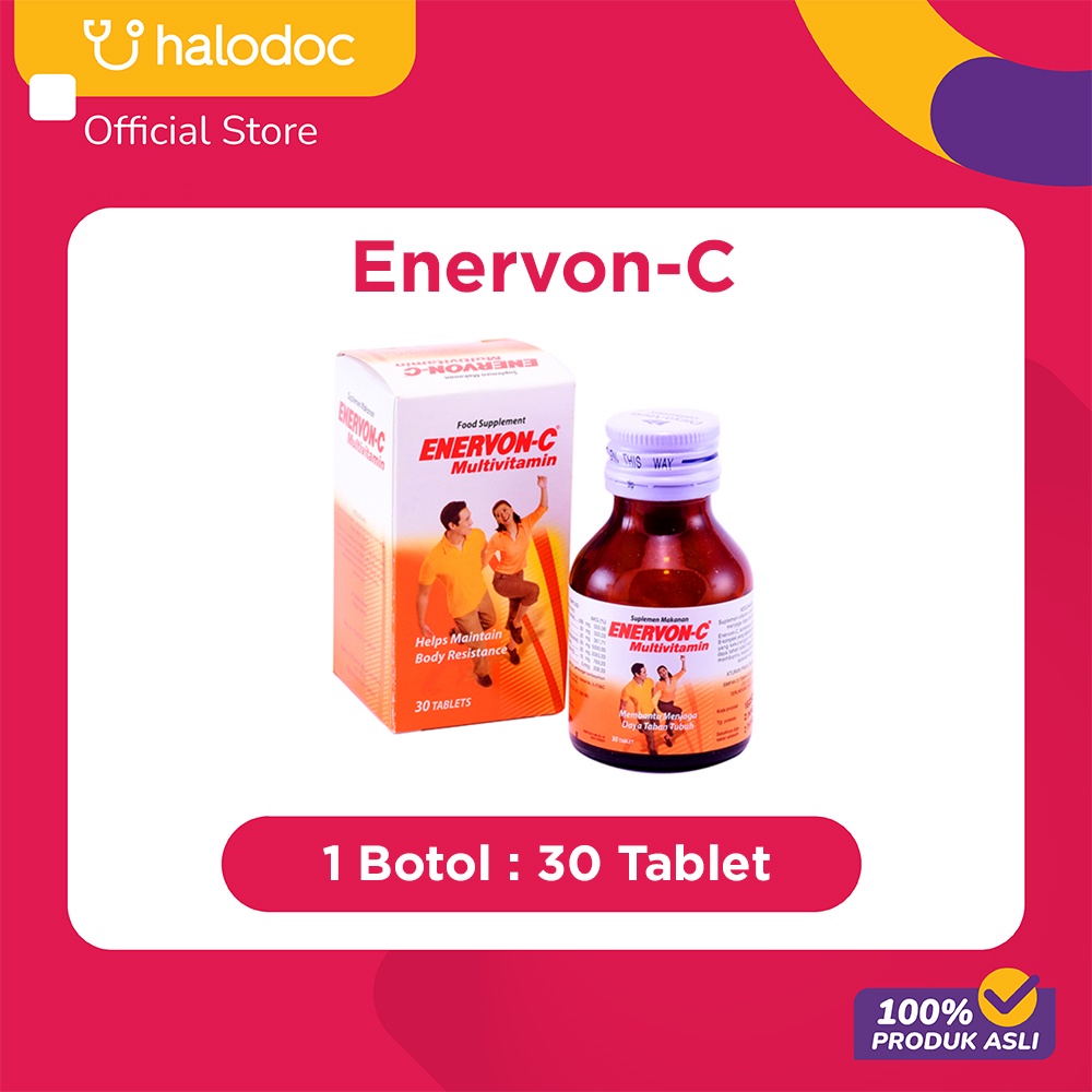 Jual Enervon C Multivitamin Terlengkap & Harga Terbaru Juni 2026 ...