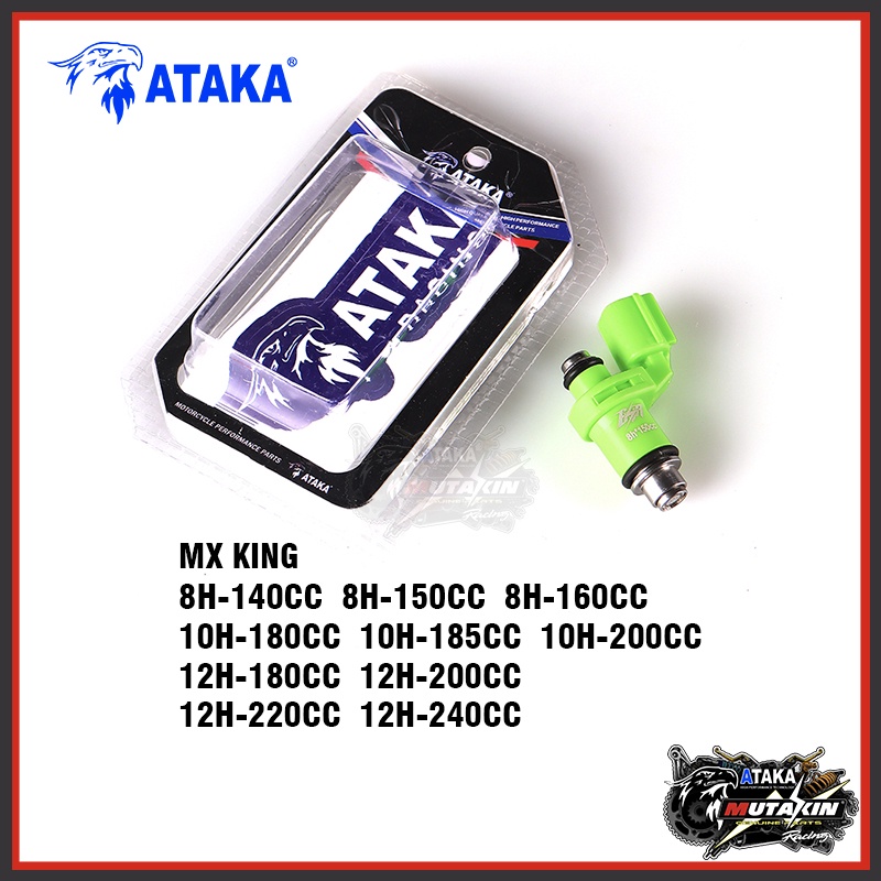 Jual ATAKA Racing Injector Injektor 8 lubang 10 lubang 12 lubang MX ...