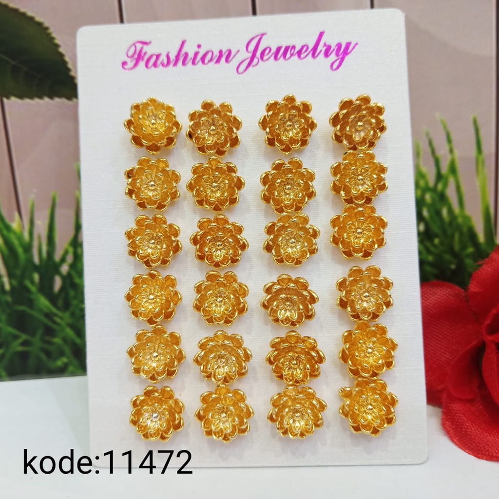 Jual Srikandi Store - Anting Giwang Tusuk Sepasang - Giwang 24K Mirip ...