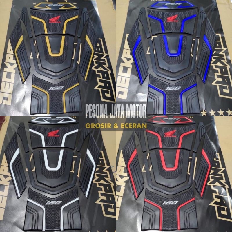 Jual Tankpad Honda Pcx New 160 Tangpad Pcx 160 Bahan Karet Premium 3D ...