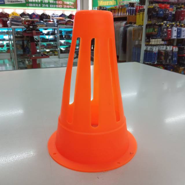 Jual Corong patok cone cones sepak bola futsal specs 10 inch 10" spec ...