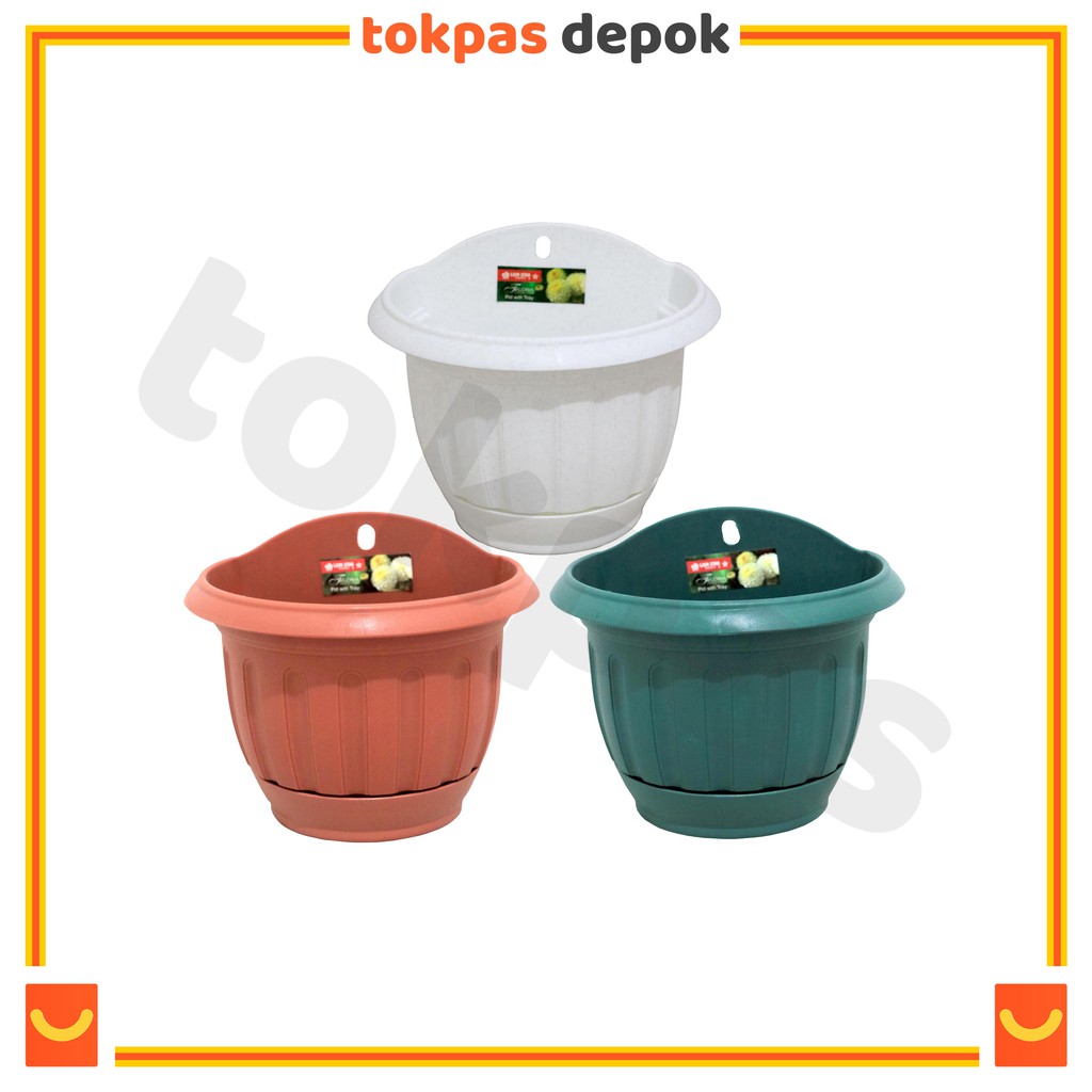 Jual [SUPER MURAH] Pot Tanaman Bunga Tanaman Hias Ukuran 18.5 CM Pot ...