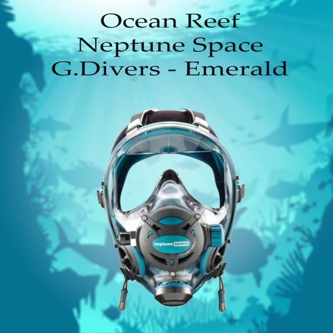 Jual Ocean Reef Neptune Space G.Divers Full Face Masker Selam Emerald M ...