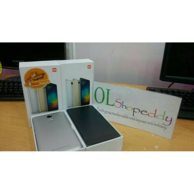 Jual Hp Xiaomi Redmi Note 3 New 4G Stabil Fingerprint (RAM 3GB+ROM 32GB ...