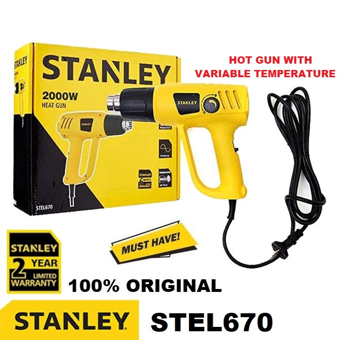 Jual Hot Gun STANLEY STEL670 / STEL 670 Heat Gun Variable Speed ...