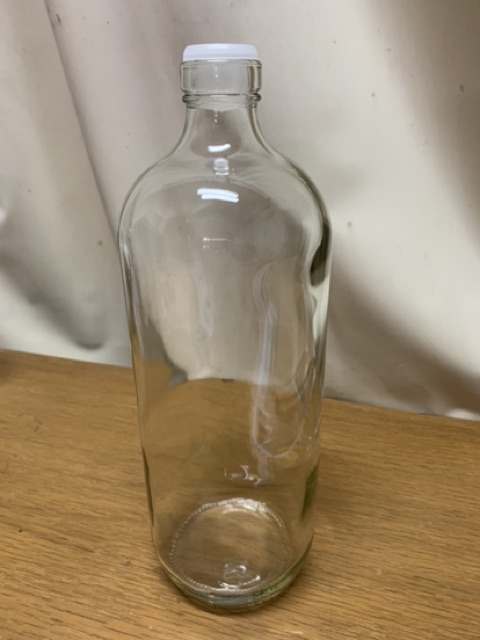 Jual Botol kaca / beling 1000ml + tutup | Shopee Indonesia