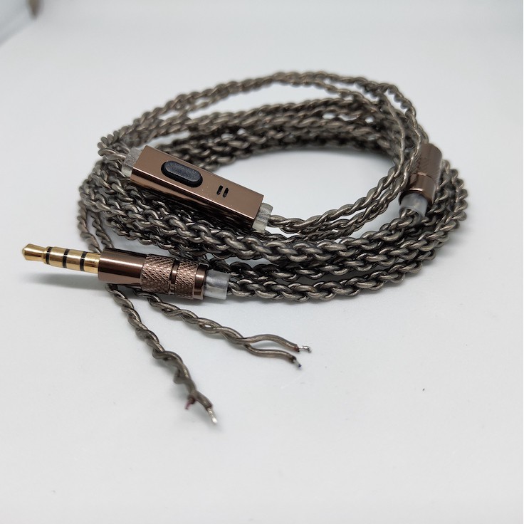 Jual UE Braid Crystal Copper With Mic DIY Earphone Repair Cable ...
