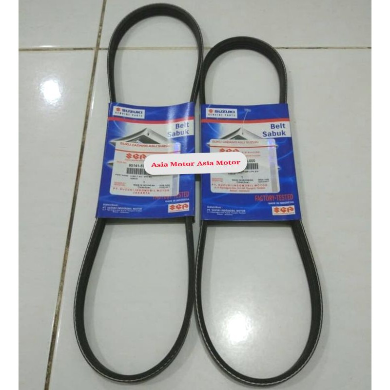 Jual Fan Van Belt Vbelt Set Suzuki Escudo Vitara Sidekick Tali Kipas SET HARGA 2 Pcs ORIGINAL ...