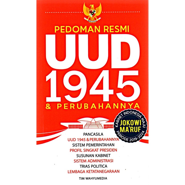 Jual Gramedia Medan - Pedoman Resmi Uud 1945 & Perubahannya | Shopee ...