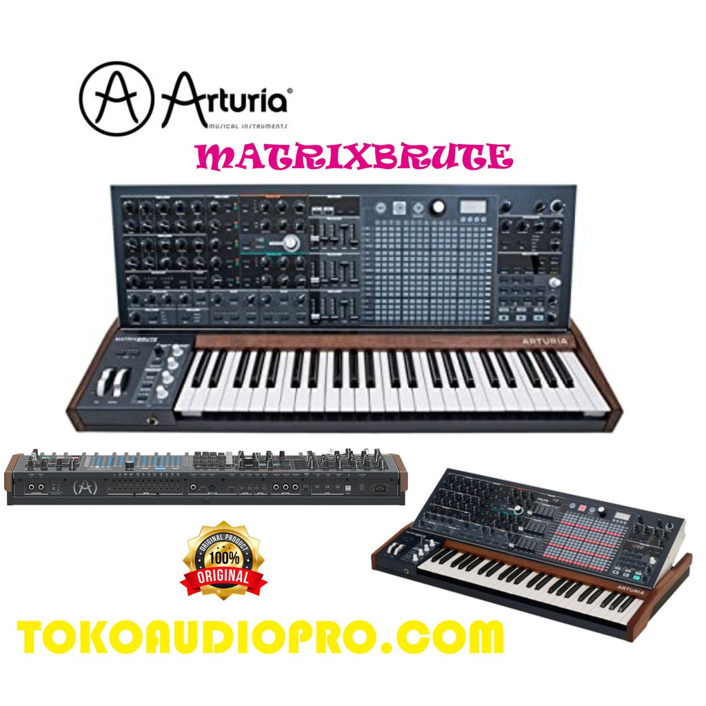 Jual Arturia MatrixBrute Analog Matrix Synthesizer 49-key Analog Synthesizer with Dual Brute ...