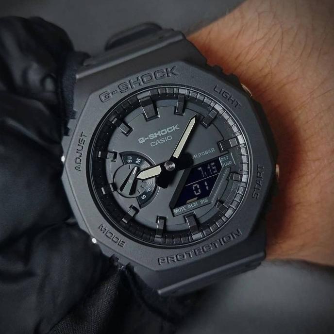 Jual Jam Tangan Casio G-Shock GA-2100-1A1 GA 2100 GA-2100-1A Original Resmi | Shopee Indonesia