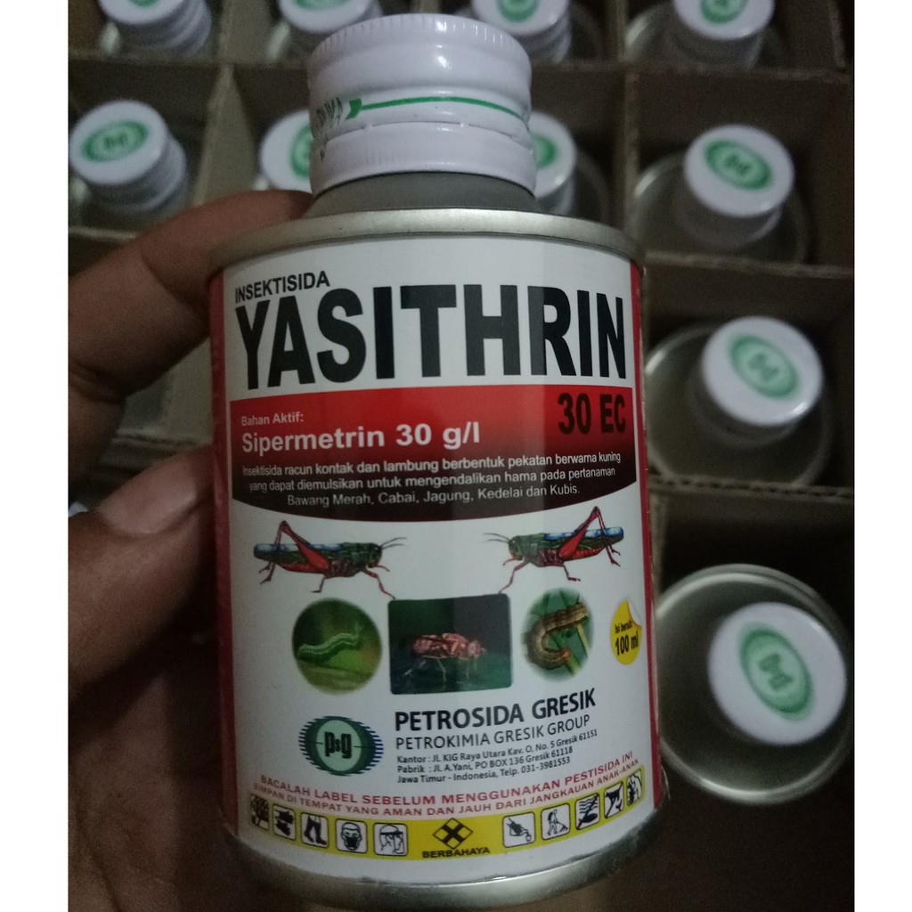 Jual INSEKTISIDA YASITHRIN 100 ML ampuh untuk basmi hama pada tanaman ...