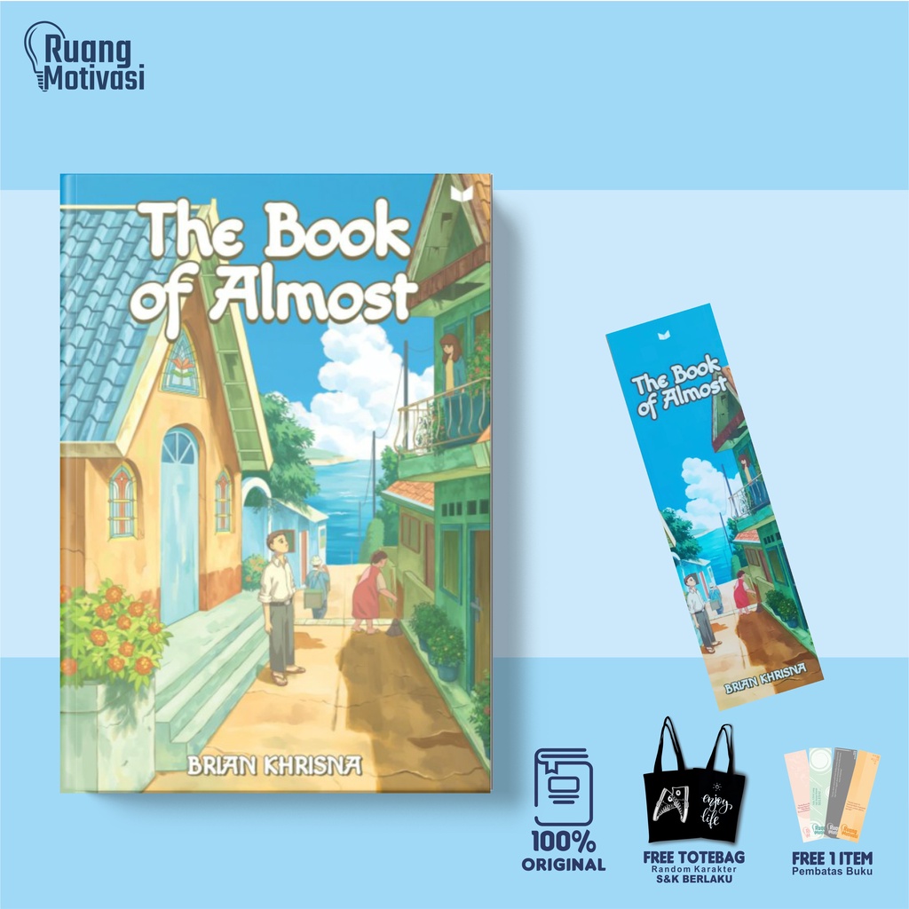 Jual Novel The Book Of Almost (Cover terbaru 2022) - Brian Khrisna ...