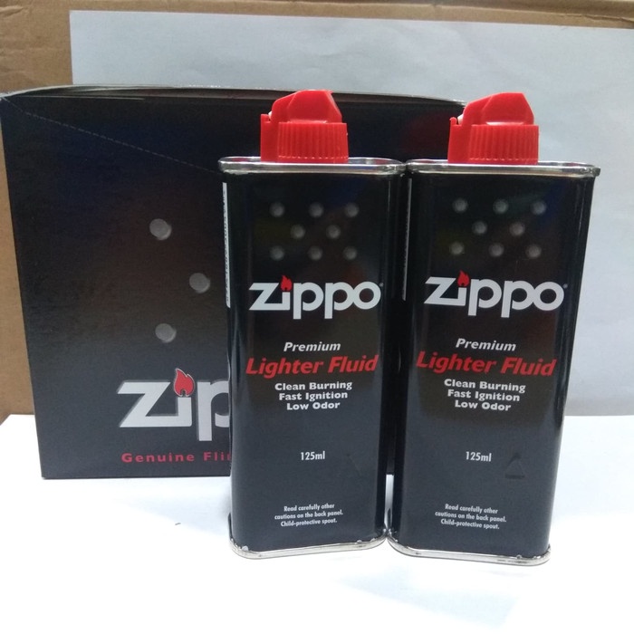 Jual bayar ditempat - paket 2pcs Minyak Zippo Original 125 ml kapas ...